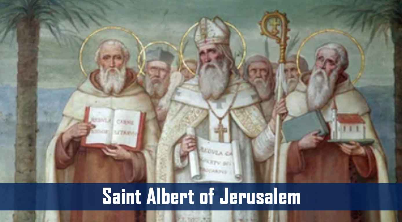 Saint Albert of Jerusalem – Catholic | San Jose Filipino Ministry