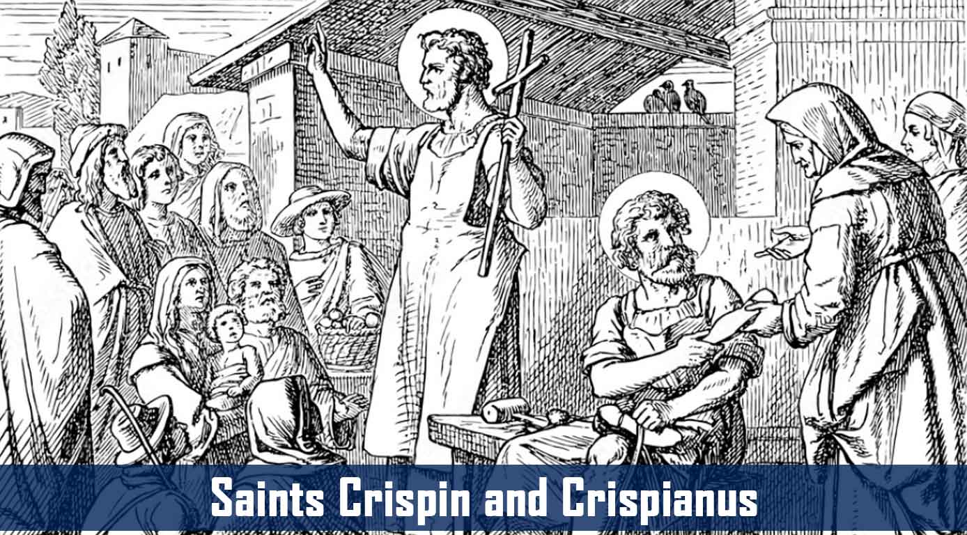 Saints Crispin and Crispianus – Catholic | San Jose Filipino Ministry