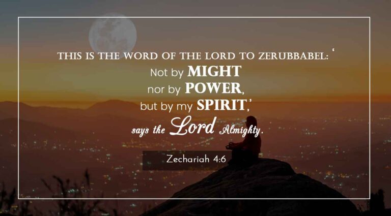 Zechariah 4:6 – Catholic | San Jose Filipino Ministry